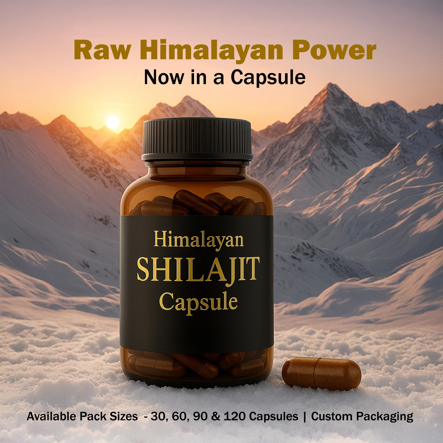 Pure Himalayan Shilajit Third Party Manufacturer in India